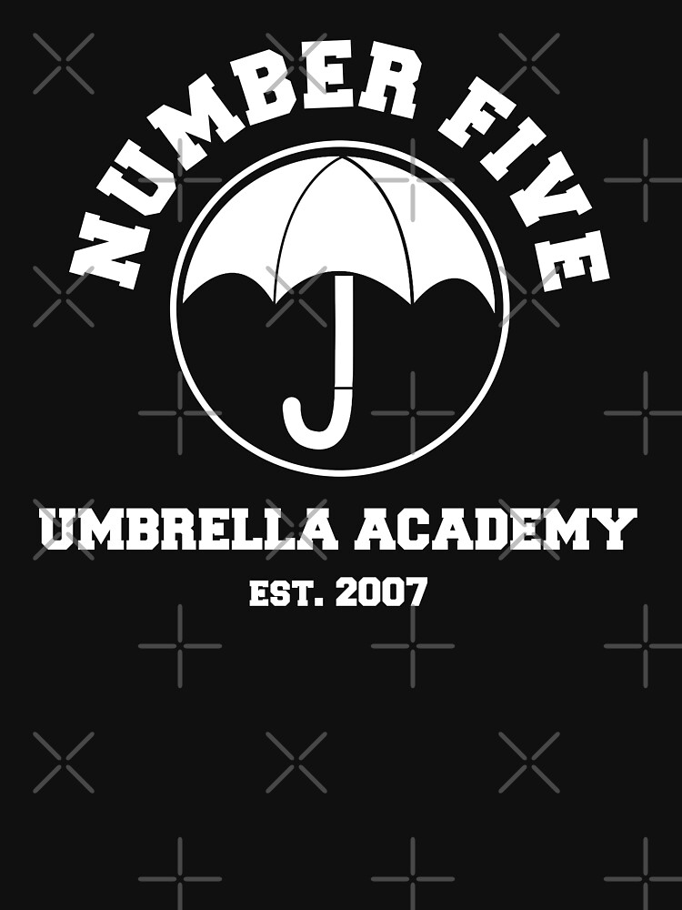 "UMBRELLA ACADEMY NUMBER FIVE" T-shirt for Sale by localfandoms ...