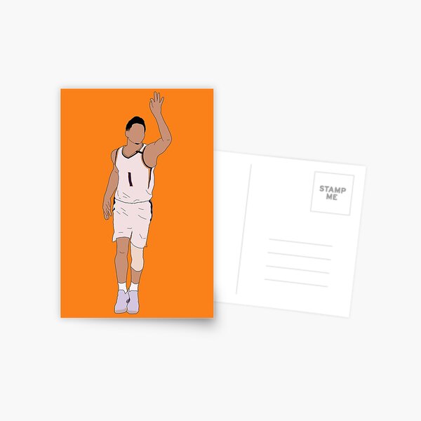 "Devin Booker Cartoon" Postcard by progrfxs | Redbubble