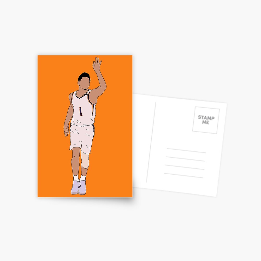 "Devin Booker Cartoon" Postcard by progrfxs | Redbubble