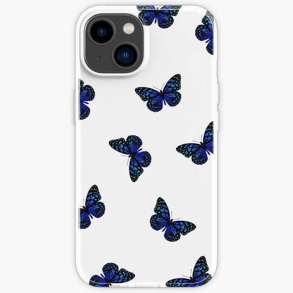 "Butterfly Phone cases, Blue Butterfly Phone Case" iPhone Case for Sale ...