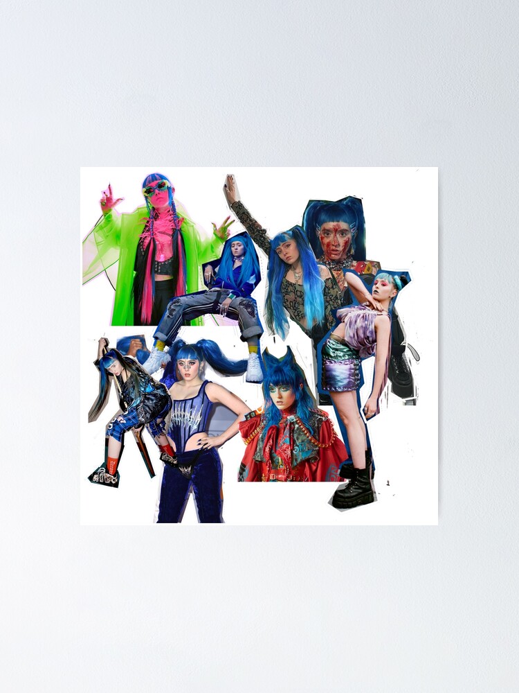 "Ashnikko Stuff" Poster by reesescrap | Redbubble