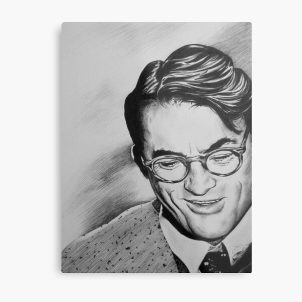 Atticus Finch To Kill A Mockingbird Metal Prints | Redbubble