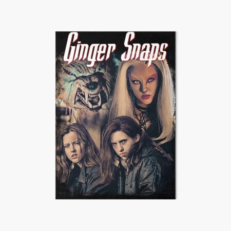 "Ginger Snaps" Art Board Print by HellmouthHorror | Redbubble