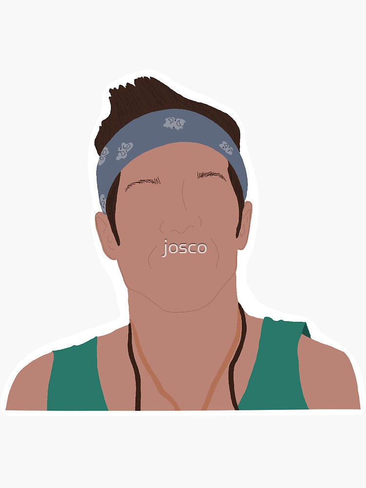 "Pete Davidson // SNL's Chad" Sticker by josco | Redbubble