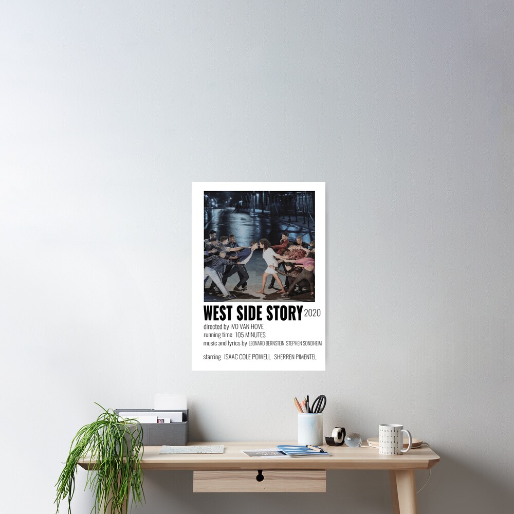 "West Side Story Musical Poster" Poster by broadwaycantdie | Redbubble