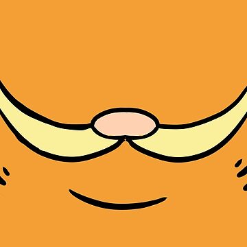 "Smug Garfield Face Mask" Mask for Sale by Moo-nkie | Redbubble