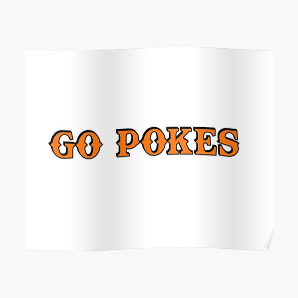 Go Pokes Posters | Redbubble