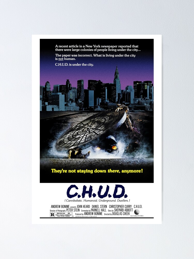 "CHUD (1984)" Poster by postersrestored | Redbubble