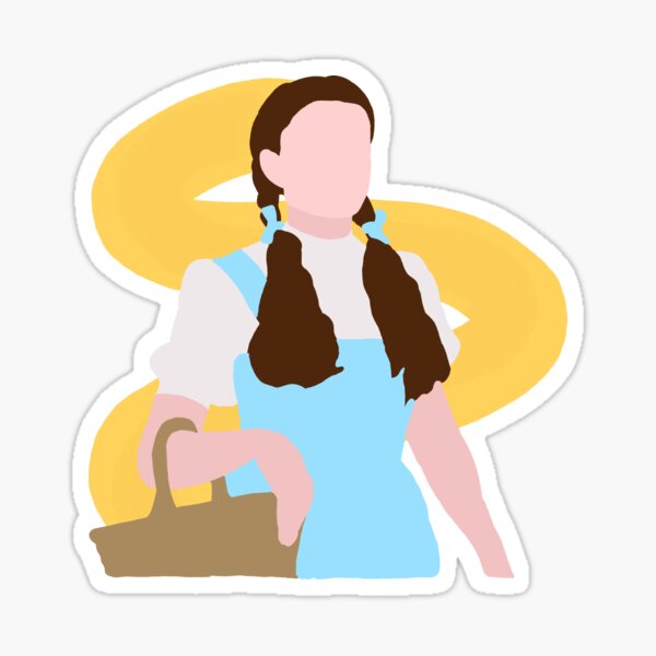 "Dorothy Gale ~ Classic Story Outfit" Sticker for Sale by Lizz866 ...