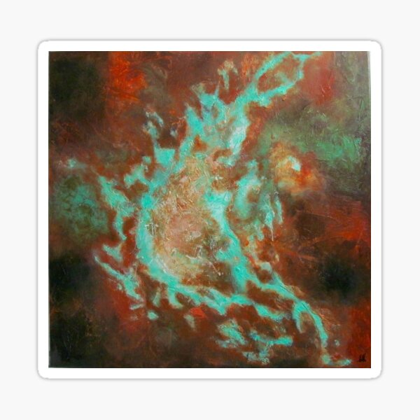 "Rusted" Sticker for Sale by DharshART | Redbubble