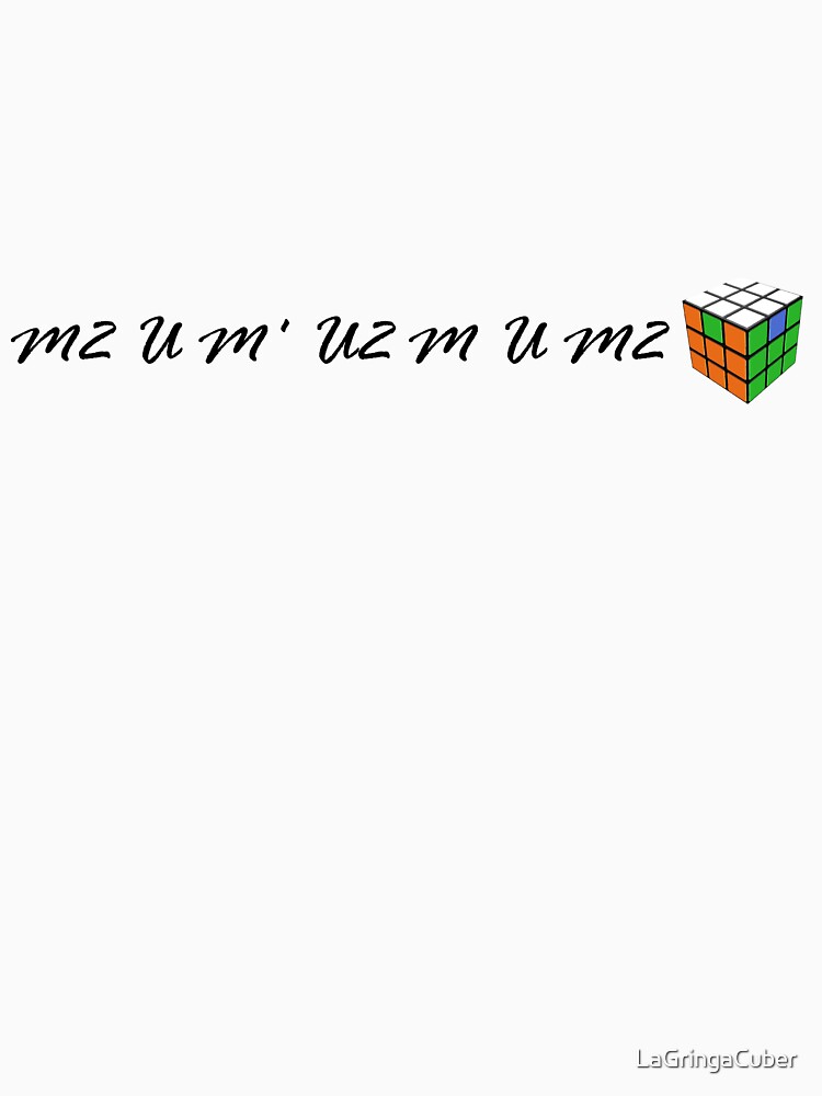 "U-perm Algorithm Series Design" T-shirt by LaGringaCuber | Redbubble