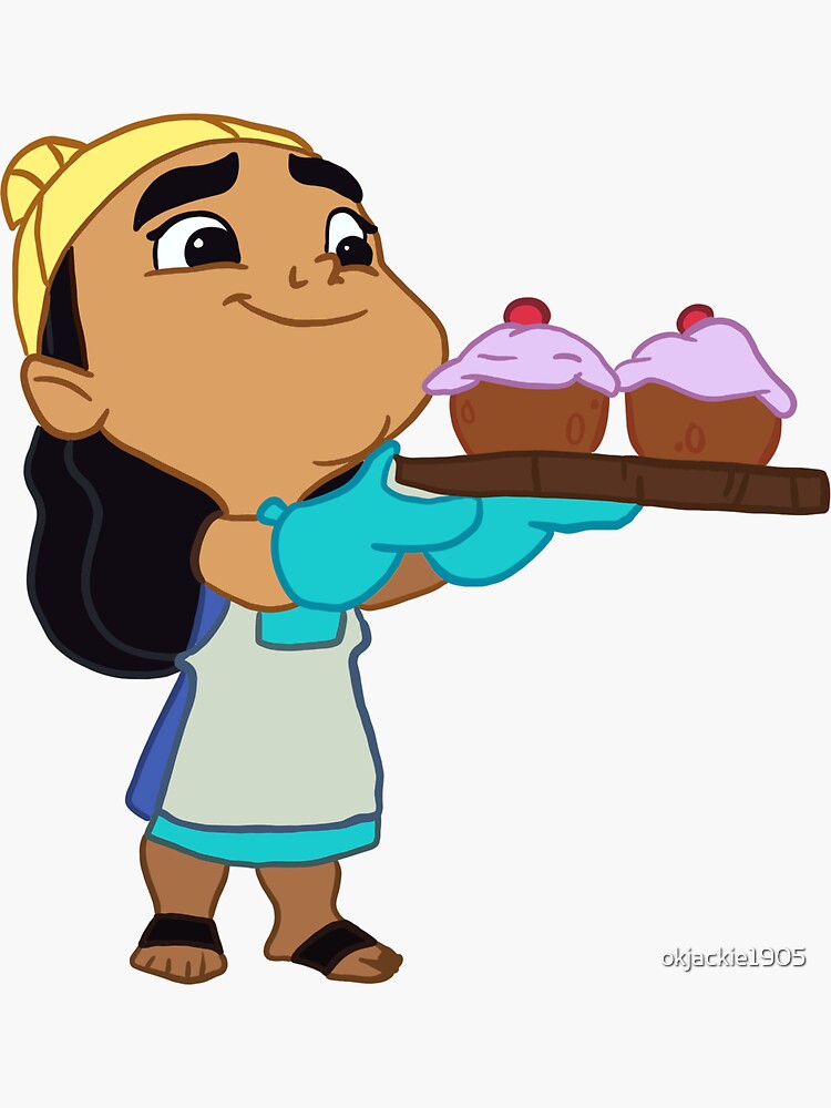 "Baby Kronk Cooking" Sticker by okjackie1905 | Redbubble