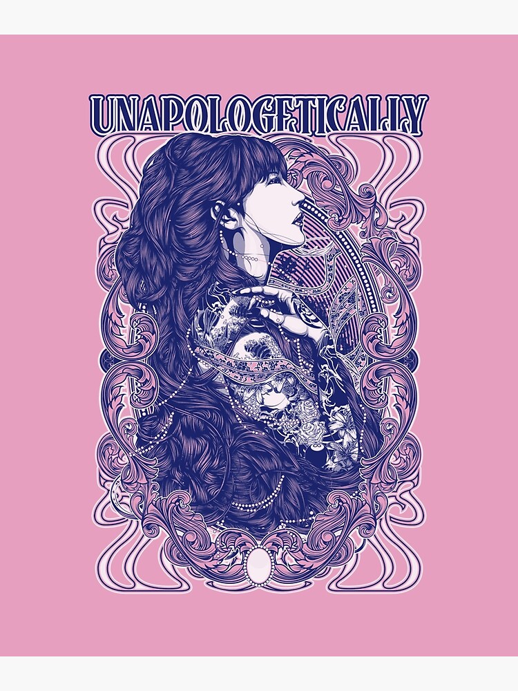 "Unapologetically" Poster by AladdinMktgs | Redbubble
