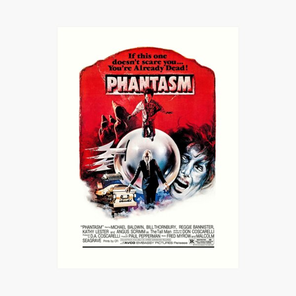 "Phantasm (1979)" Art Print by postersrestored | Redbubble