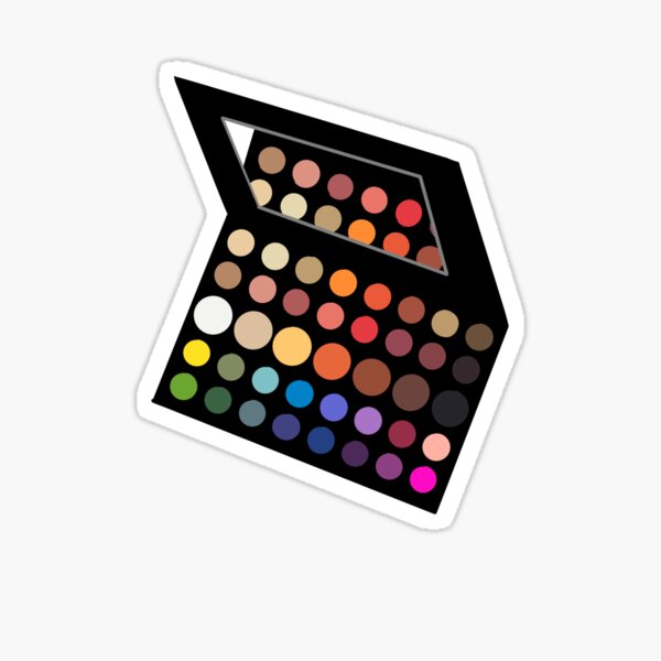 "James makeup pallete" Sticker by b-stickers1 | Redbubble