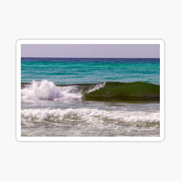"Miramar Beach, Florida Atlantic Ocean Blue Waves" Sticker for Sale by ...