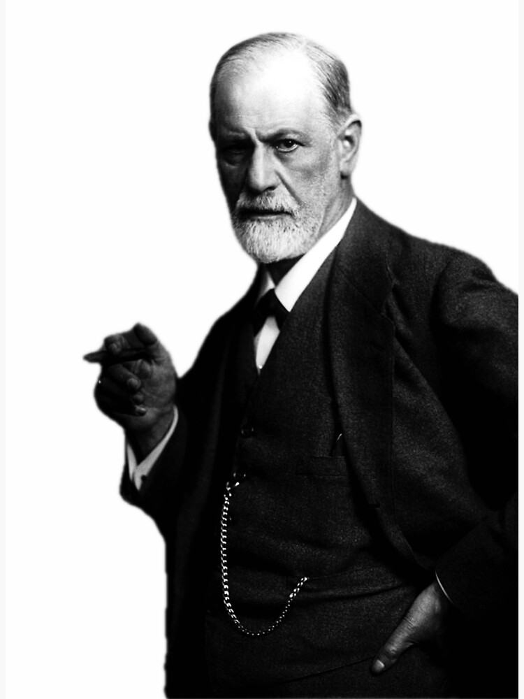 "Sigmund Freud" Sticker for Sale by NeuroNotes Hub | Redbubble