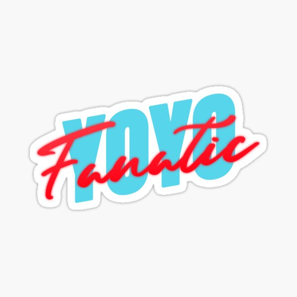 "Yoyo Fanatic" Sticker by JP-Merch | Redbubble