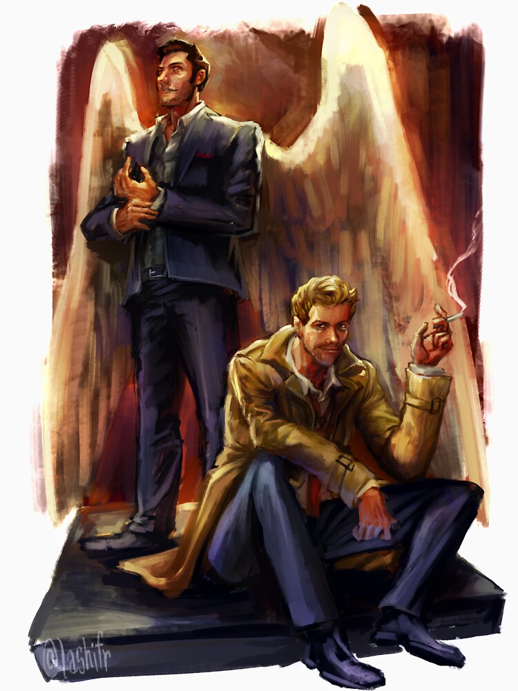 "Lucifer & John Constantine" Classic T-Shirt for Sale by lashifr ...