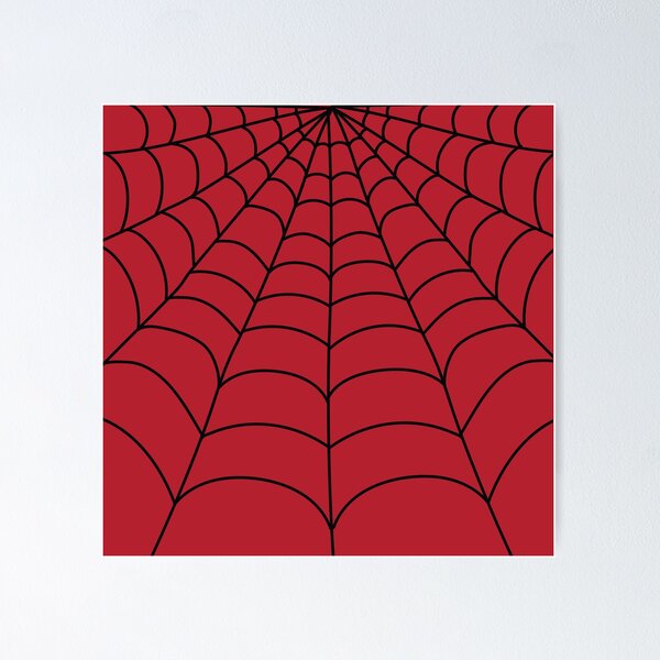 "Classic spider web superhero" Poster for Sale by BillionFashions ...