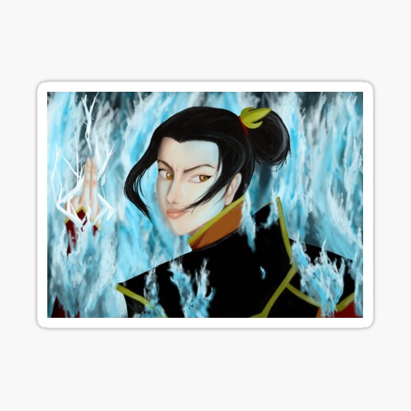 "Azula's Lightning" Sticker for Sale by bisck | Redbubble