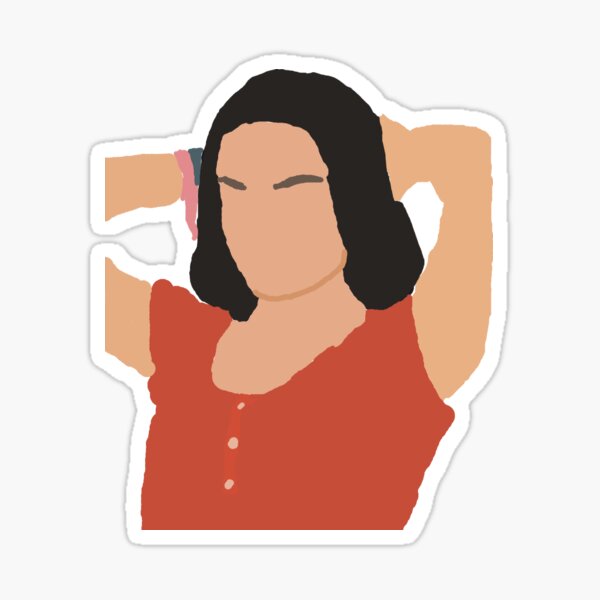 "Avani drawing!" Sticker by Sarina-Saira | Redbubble