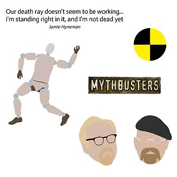 "Mythbusters Sticker Pack" Sticker for Sale by laurelizabethd | Redbubble