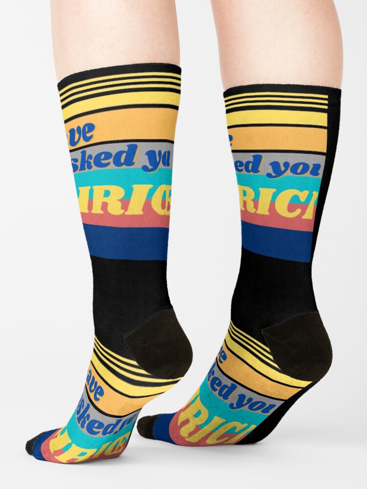 "I Have Asked You Thrice for a Towel David Quote Schitt's Creek" Socks ...