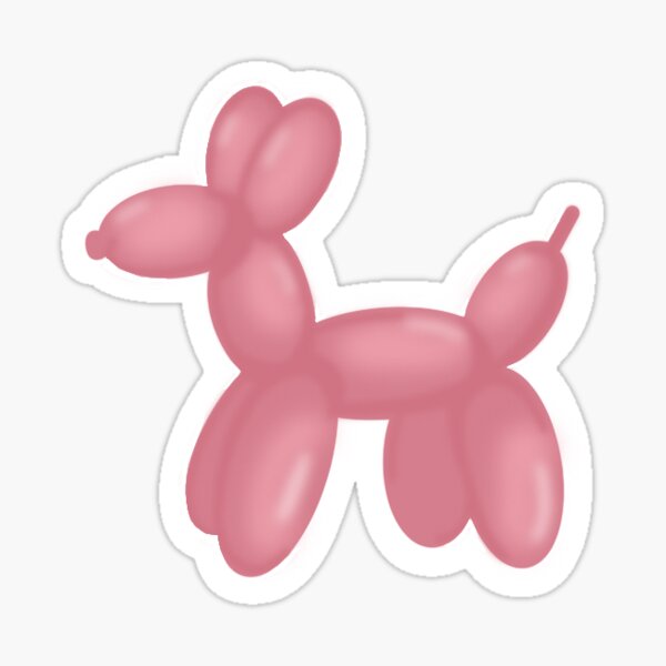 Pink Balloon Stickers | Redbubble