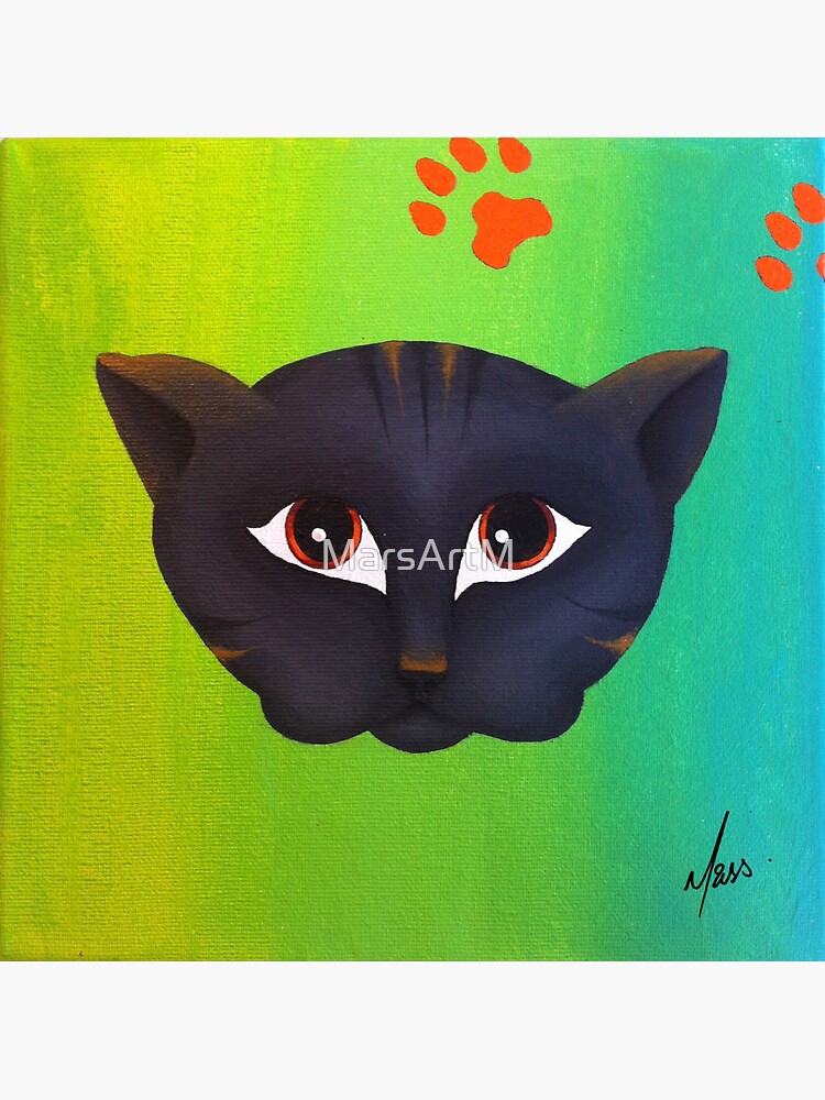 "Sourpuss" Sticker for Sale by MarsArtM | Redbubble