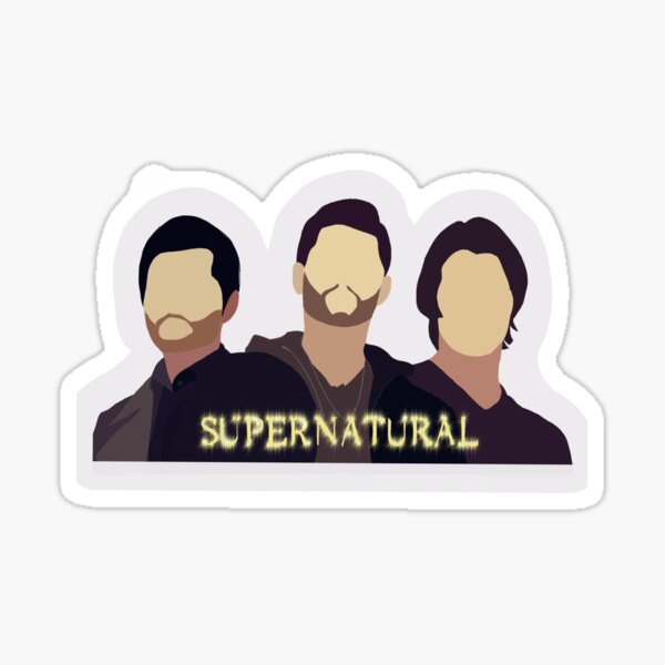 "Supernatural" Sticker for Sale by Torishanksdude | Redbubble
