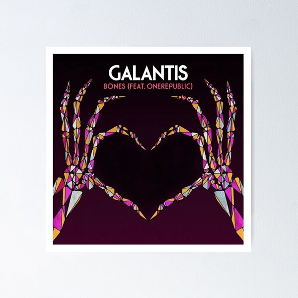 "Bones Galantis" Poster for Sale by chicnleesh | Redbubble