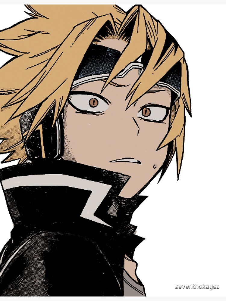 "kaminari denki (coloured)" Art Print by seventhokages | Redbubble