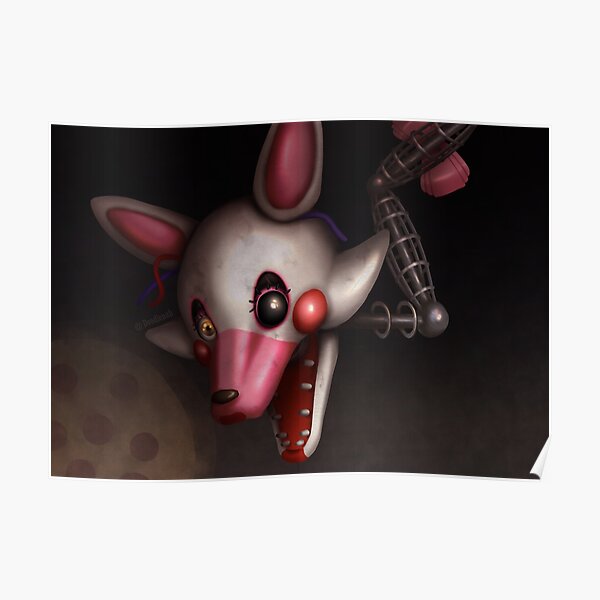 "FNAF - The Mangle" Poster for Sale by Doodlenab | Redbubble