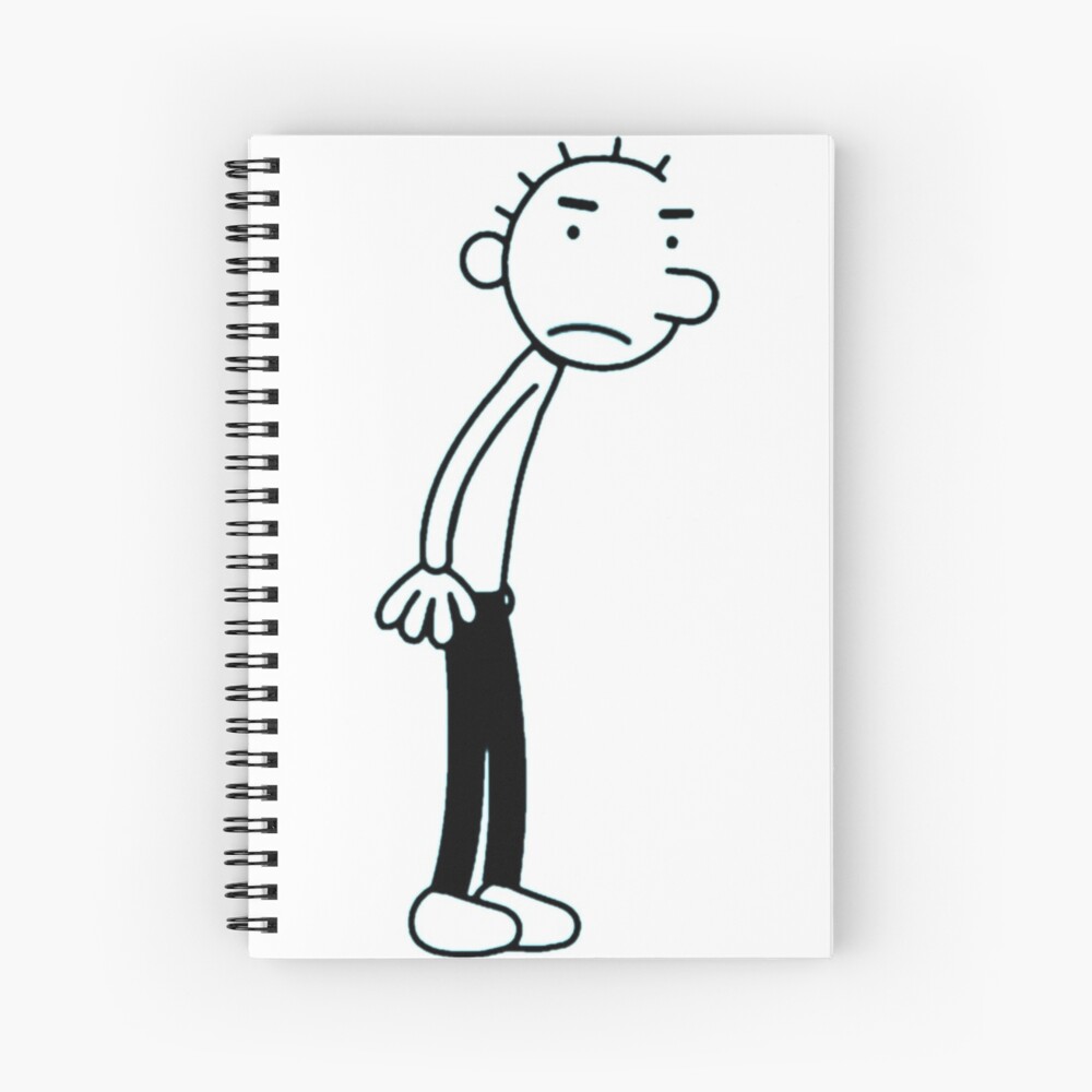 "rodrick heffley book version" Spiral Notebook for Sale by Juliianna ...
