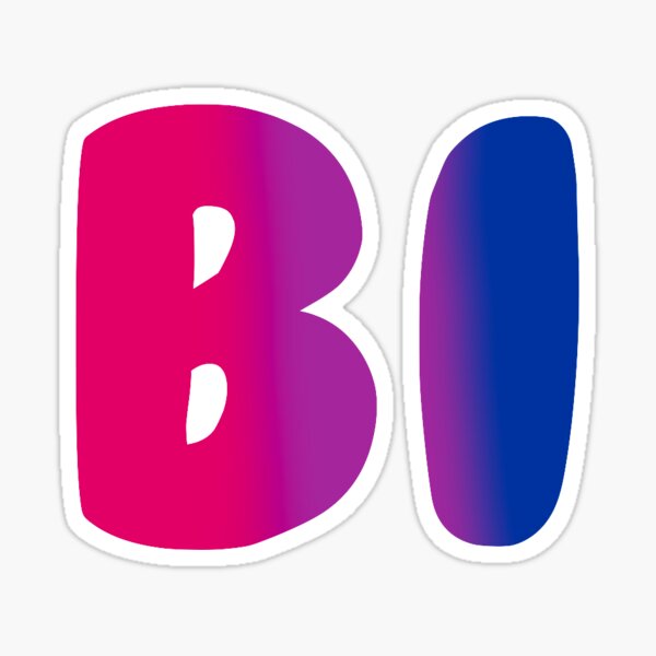 "Bisexual Pride" Sticker by marip0saxx | Redbubble