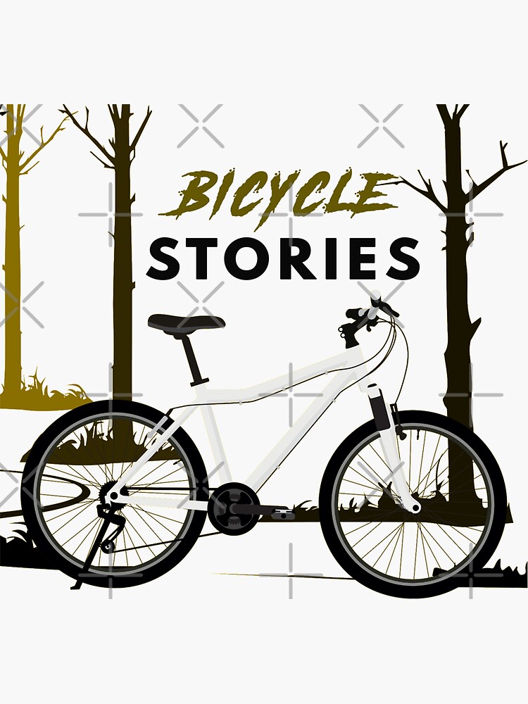 "Bicycle Stories collection" Sticker by BicycleStories | Redbubble