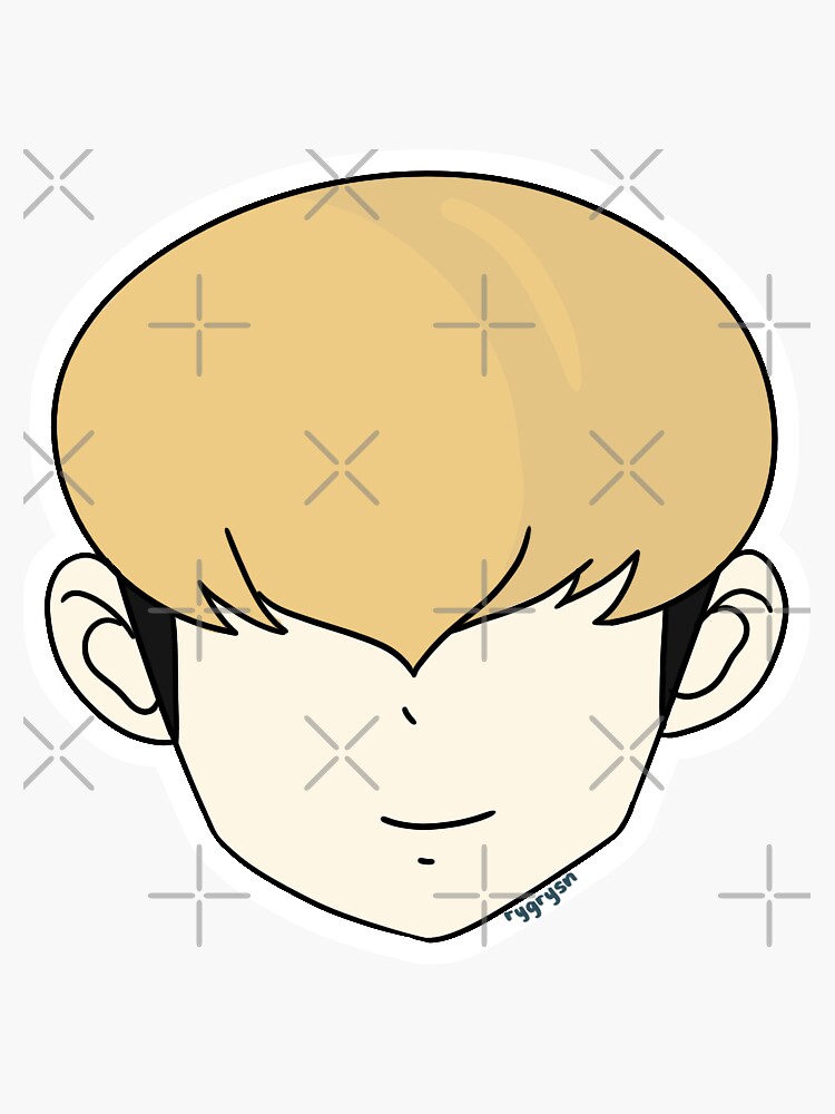 "Jay Hong (홍재열 Hong Jae Yeol) chibi of Lookism" Sticker by rygrysn ...