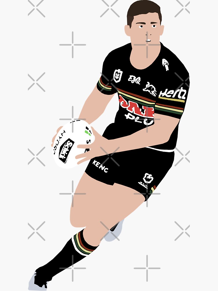 "Nathan Cleary Penrith Panthers NRL" Sticker by Rhys40 | Redbubble