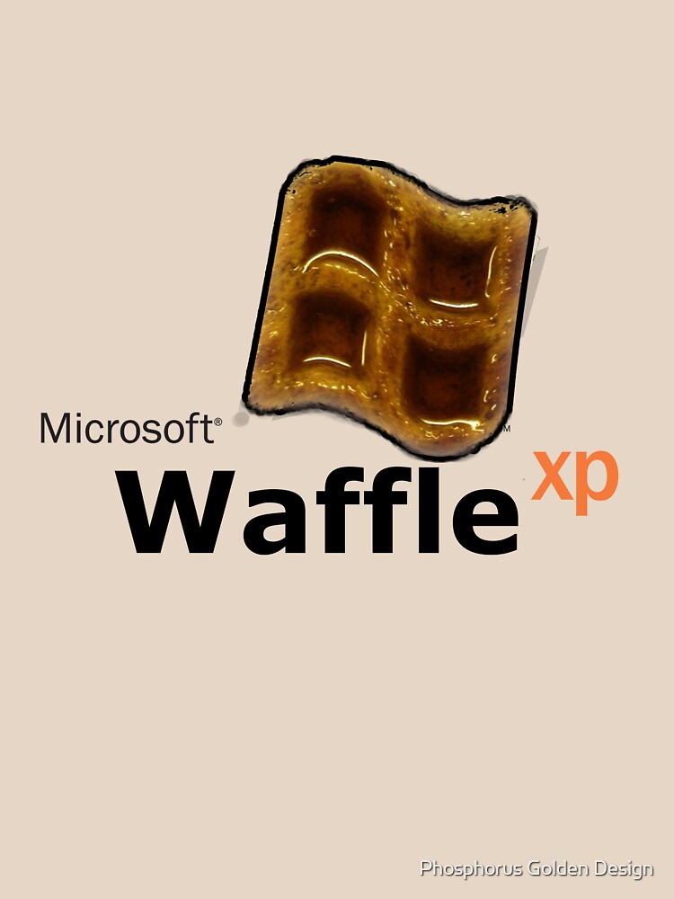 "Microsoft Waffle XP" T-shirt by WrathHammer | Redbubble