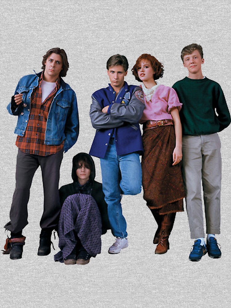 "The Breakfast Club Crew!" T-shirt for Sale by Abscond | Redbubble ...