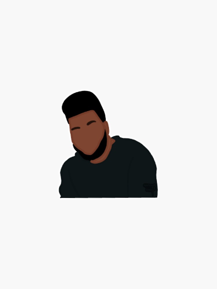 "Khalid" Sticker by DoodlesByCloudy | Redbubble