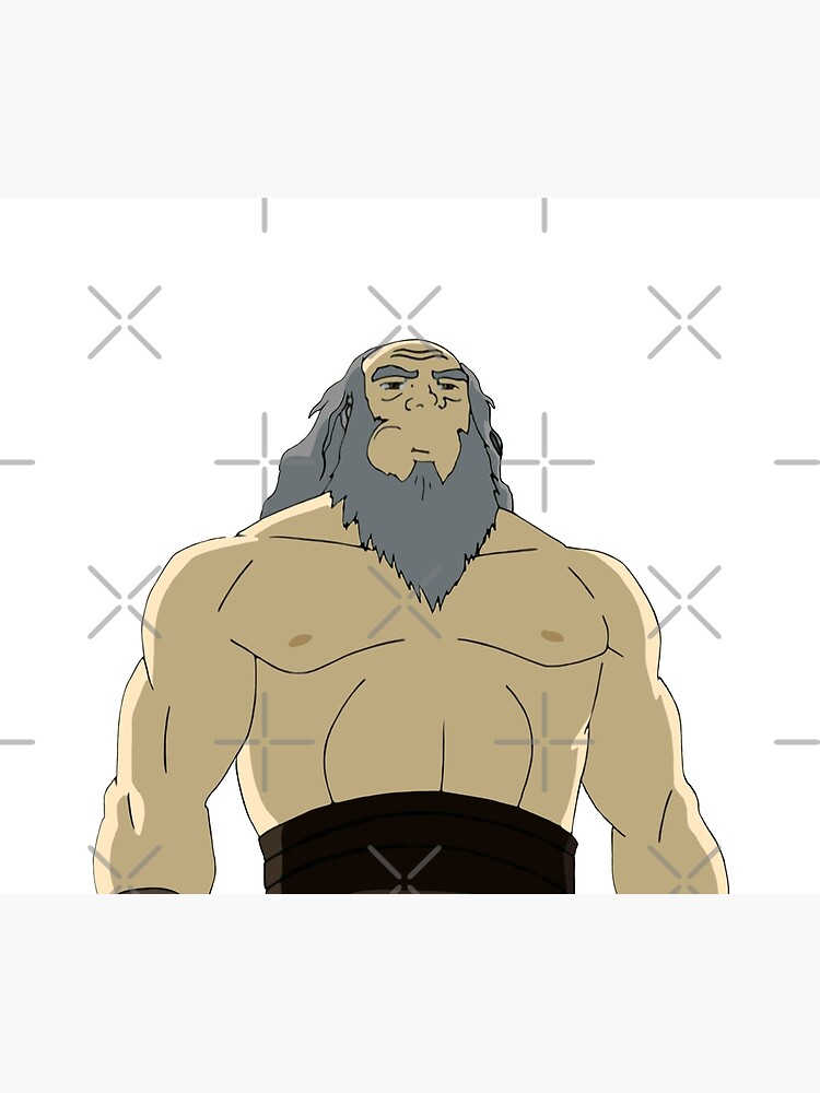"Buff Uncle Iroh Avatar" Shower Curtain by blueeyes374 | Redbubble
