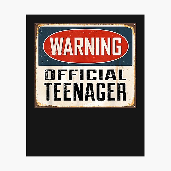 Lámina fotográfica «Nager oficial 13th Birthday Gift 13 años niño niñas ...