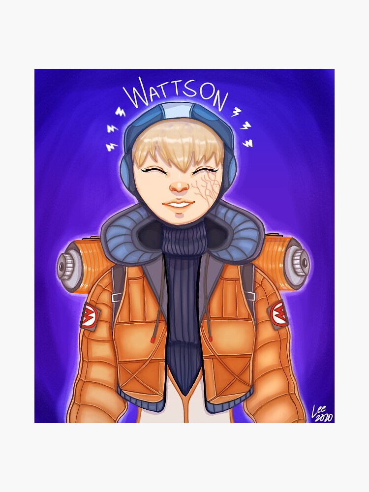 "Wattson Apex Legends" Sticker for Sale by theartistlee | Redbubble