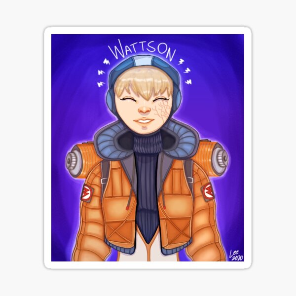 "Wattson Apex Legends" Sticker for Sale by theartistlee | Redbubble