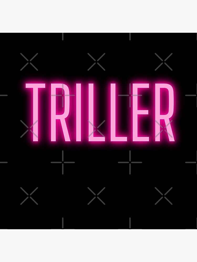 "Triller" Poster by RobomShop | Redbubble