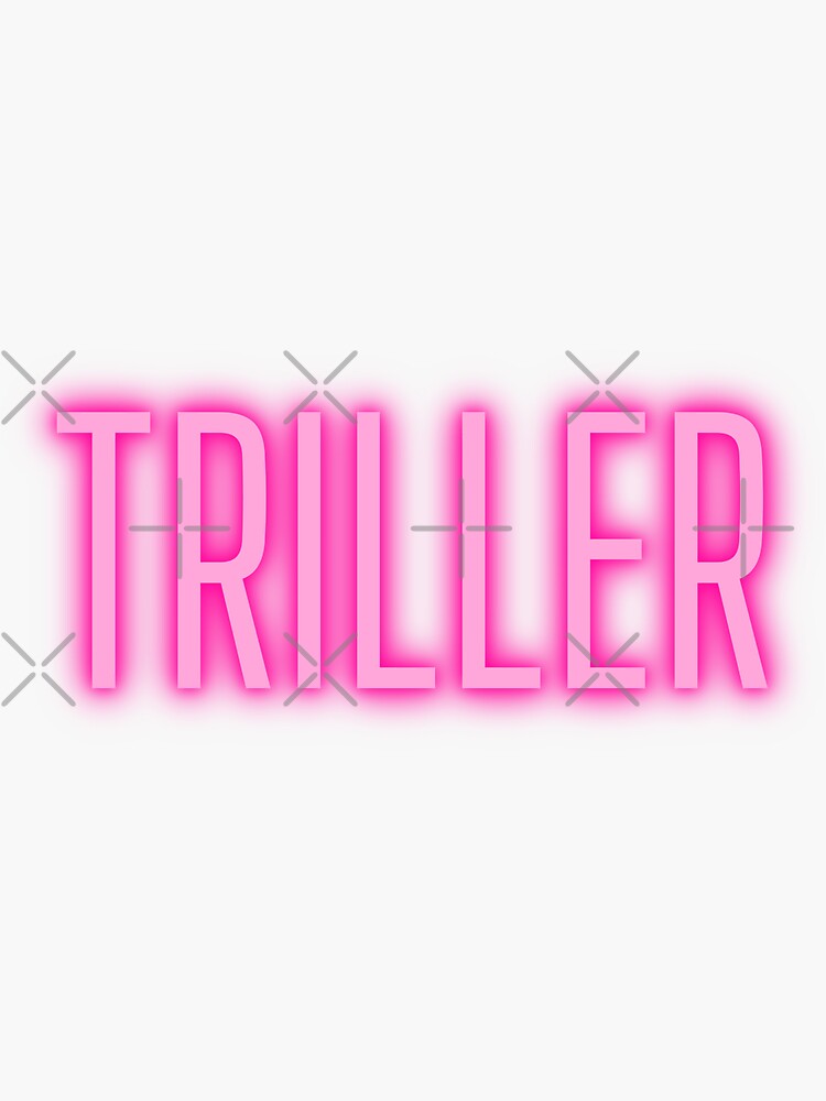 "Triller" Sticker by RobomShop | Redbubble