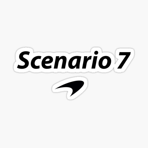 Scenario 7 Stickers | Redbubble