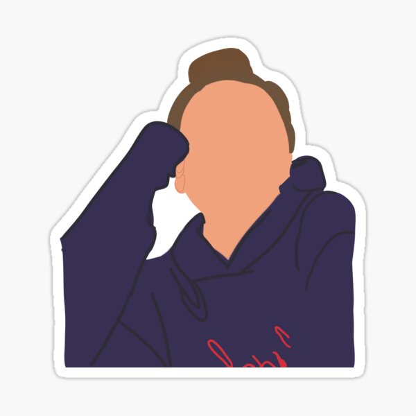 "Addison rae ️" Sticker by artbysfg | Redbubble